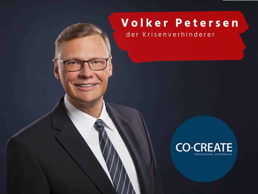 Unsere Moderator:innen im Fokus Volker Petersen | Co-Create
